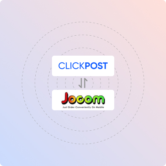 Jocom API Integration and Tracking with ClickPost